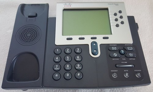 Cisco 7962 VOIP IP Business Phone CP-7962G VO6 AS IS Parts NON WORKING ...