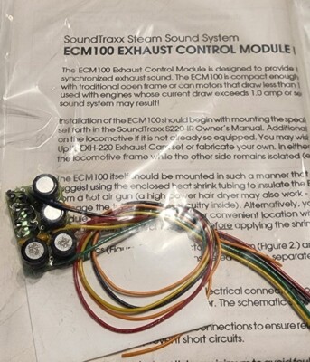 SoundTraxx Steam Sound System ECM100 Exhaust Control Module | eBay