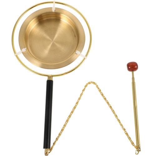Bronze Chime Slab Office Desktop Gong Chimes Percussion Instruments ...