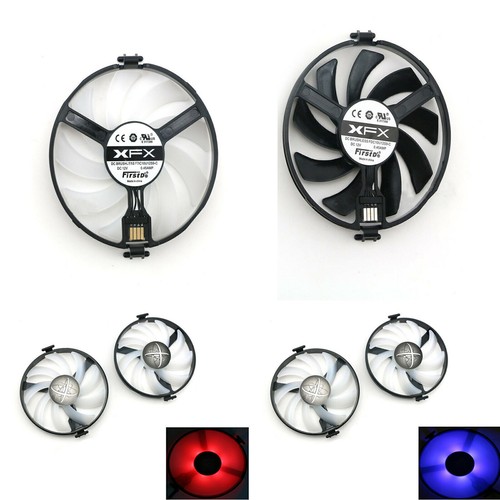Cooling Fan FDC10U12S9-C Fans For XFX RX 580 RX 570 4G/8G Evolution ...