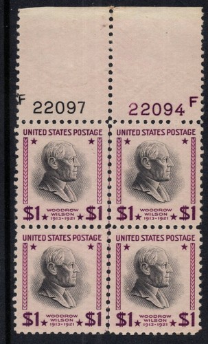 U.S. - 832 - Plate Block (F 22097/22094 F) - Fine/Very Fine - Never ...