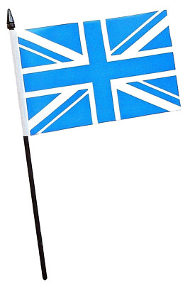 Blue Union Jack Small Hand Flag (6" x 4") | eBay UK