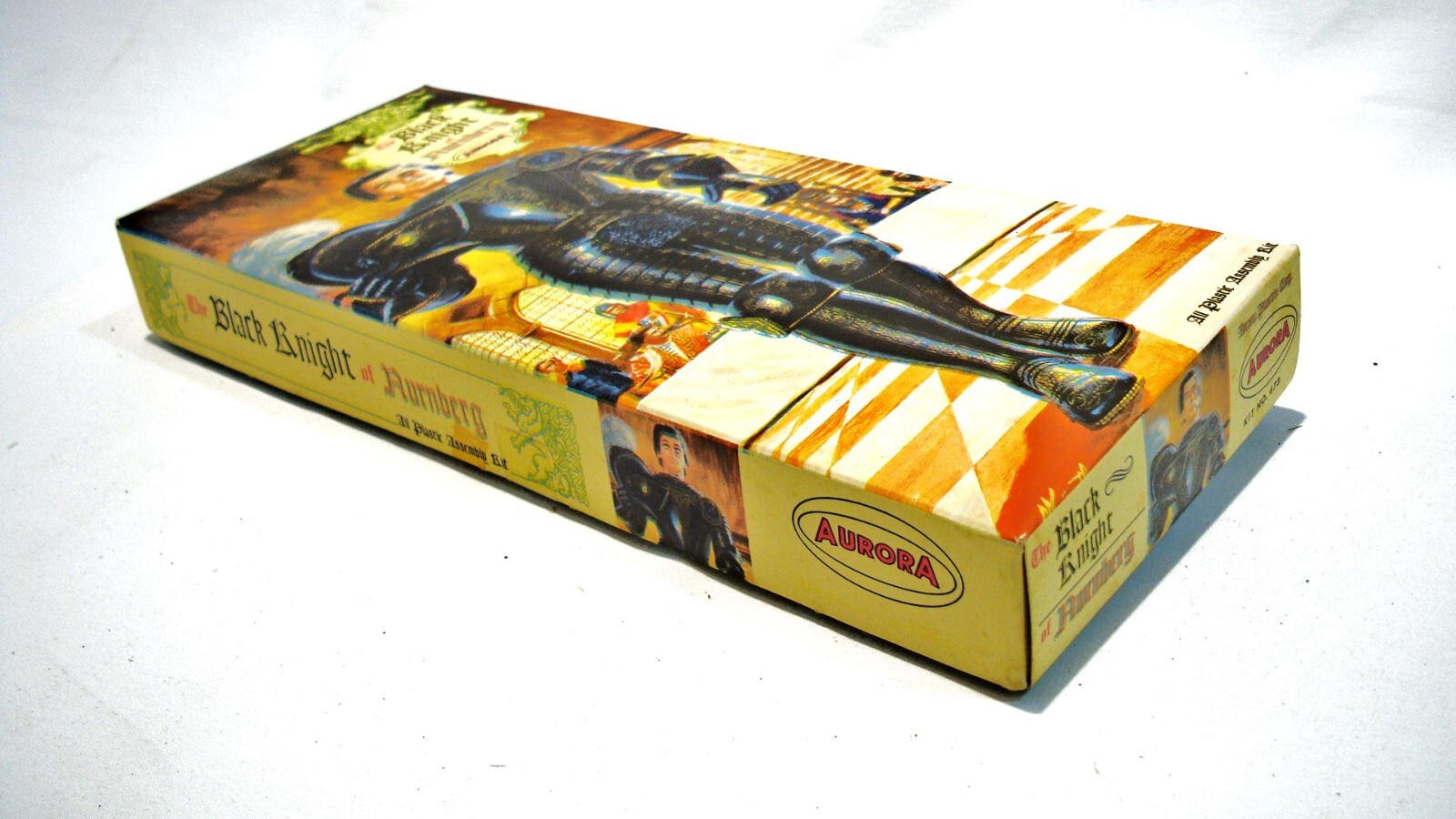 Aurora models Lot of 2 THE BLACK KNIGHT of Aurnberg THE BLUE KNIGHT of ...