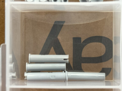 LEGO Parts - Light Bluish Gray Technic, Pin 3L with Stop - No 77765 ...