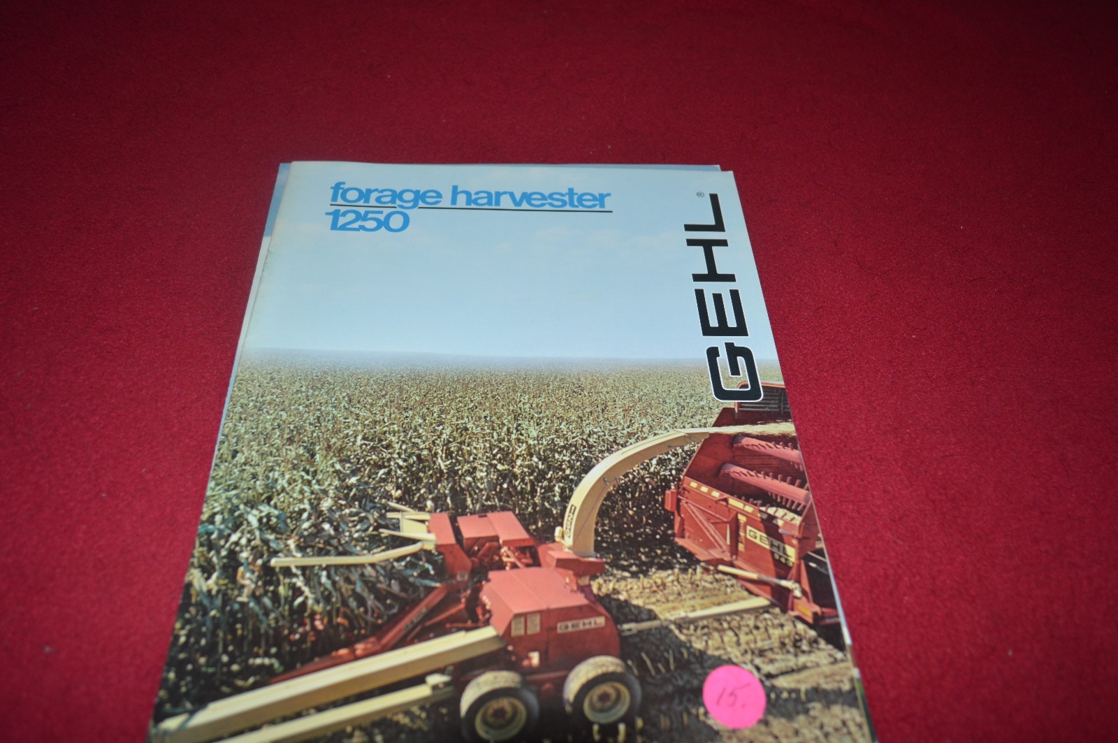 Gehl 1250 1000 Forage Harvester Dealer's Brochure AMIL9 | eBay