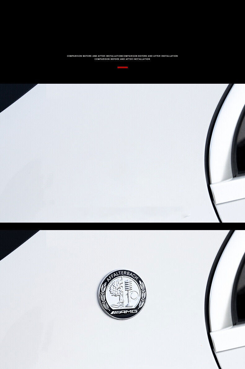 New Side Quarterpanel 3D Metal Badge Affalterbach Emblem for Mercedes ...
