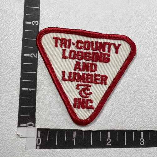 Vintage TRI-COUNTY LOGGING AND LUMBER INC. Patch 10KA | eBay