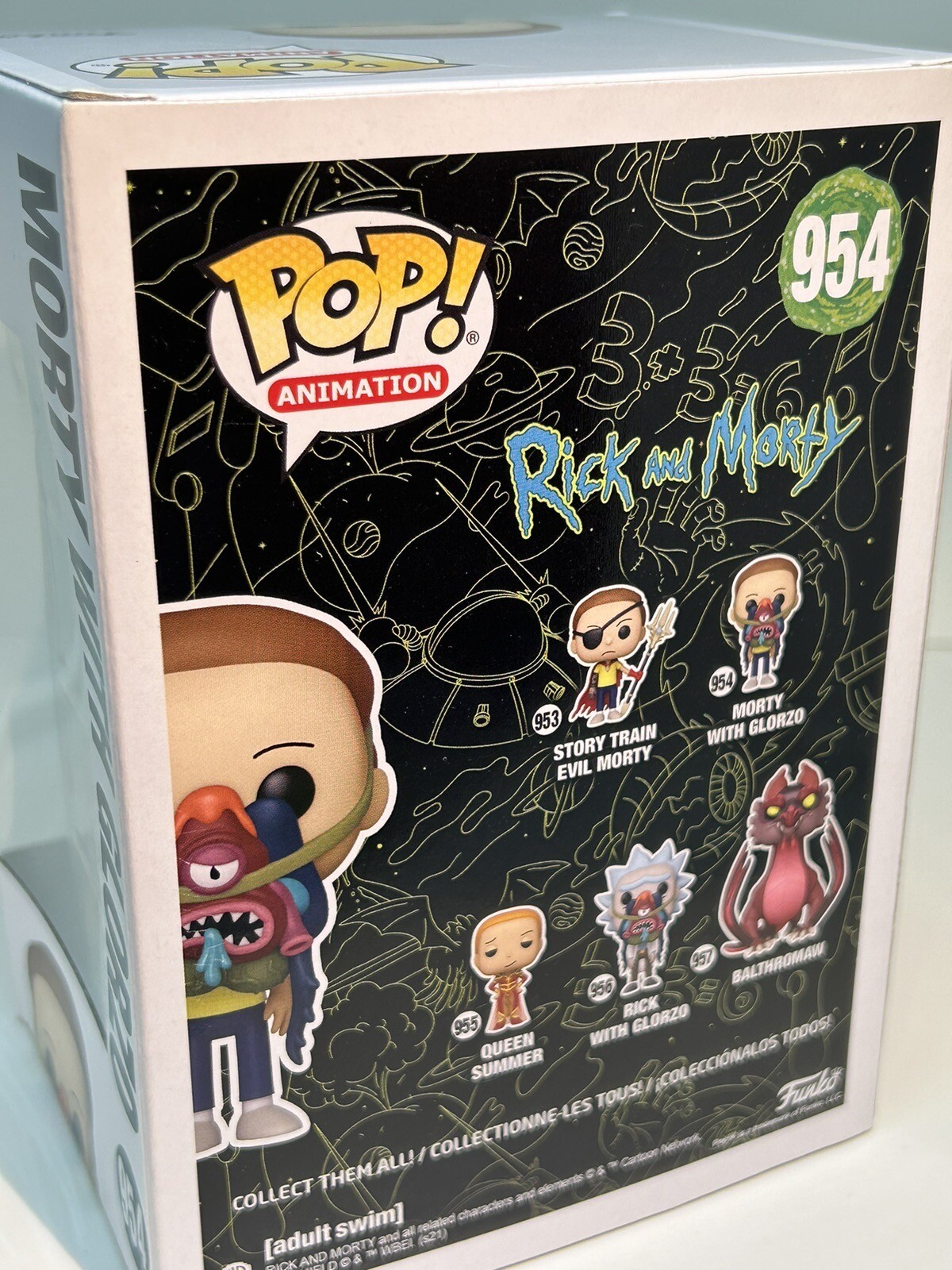 Funko Pop! Vinyl: Rick and Morty - Morty with Glorzo #954 for sale ...