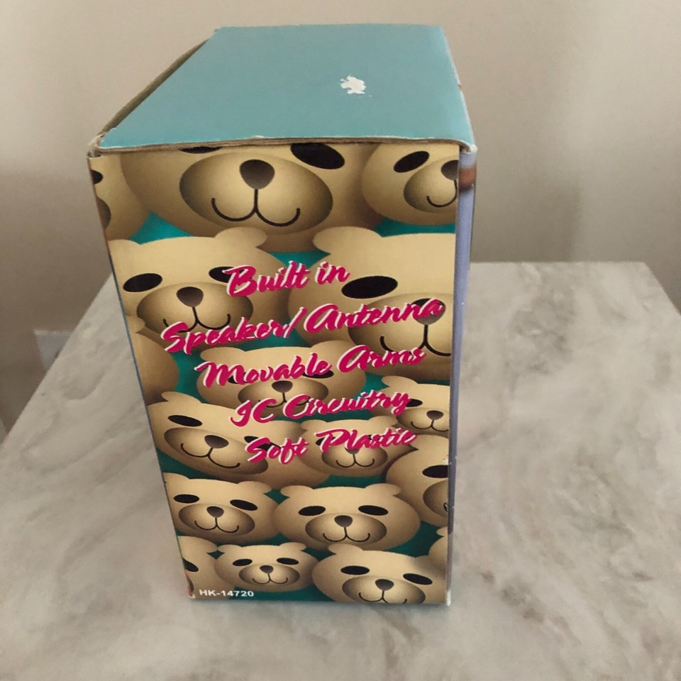 Happy Kingdom Burny-Bear Moveable Arms Am/Fm Radio - NEW - FREE ...
