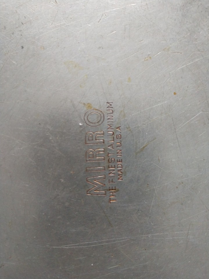 Vintage Mirro Aluminum Stove Stock Pot Kettle 6 Quart USA Vtg With Lid ...