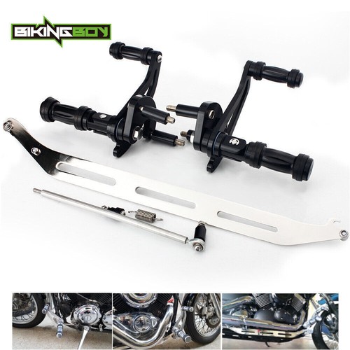 V Star 650 Forward Controls Foot Rest Pedal For Yamaha XVS650 99-16 ...