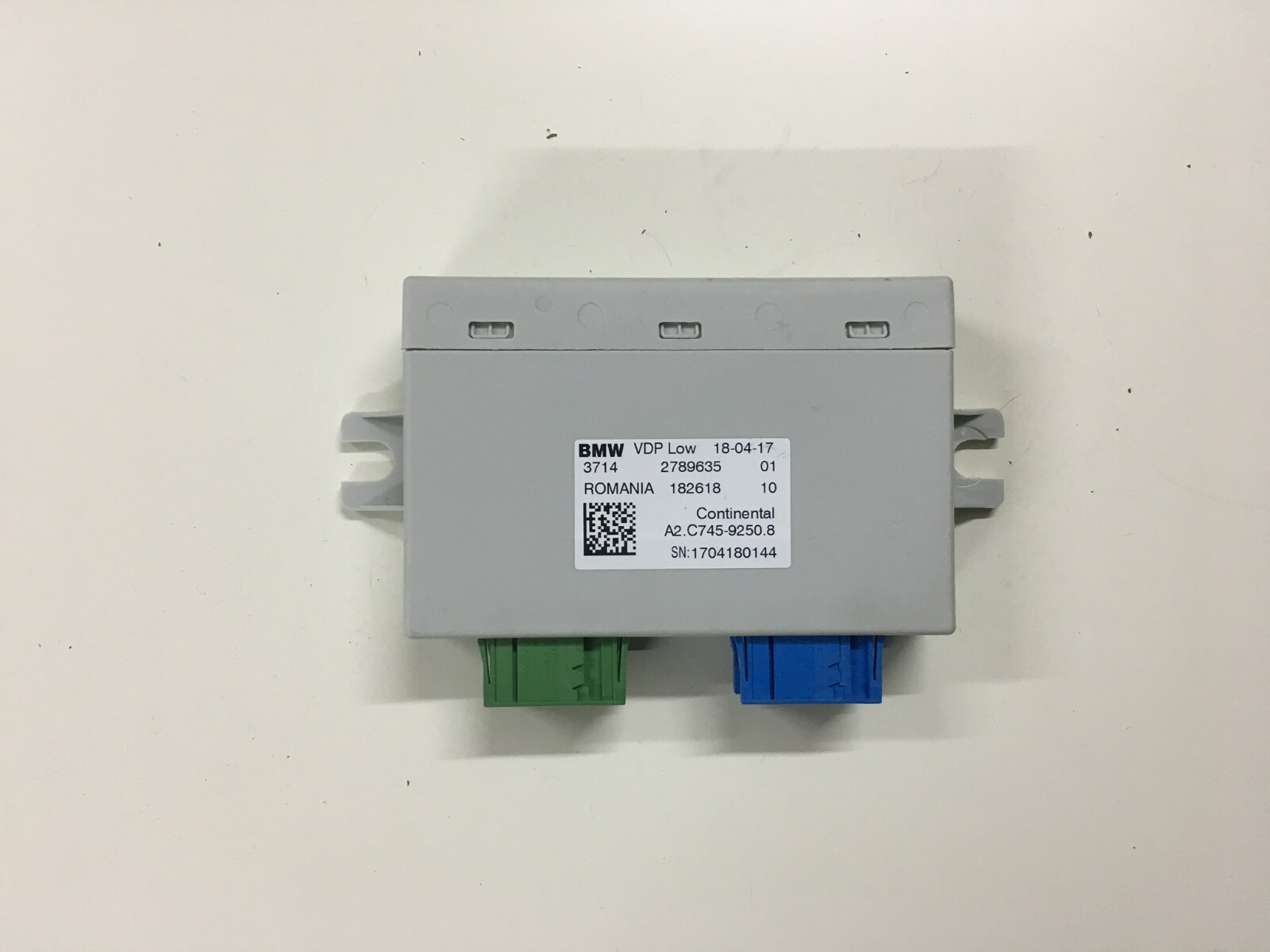 BMW G30 VDP Low Control Unit Module 2789635 for sale online | eBay