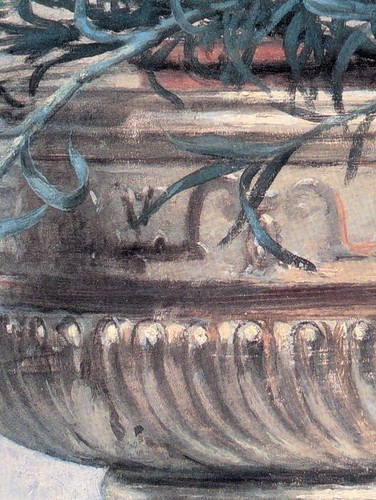 Belgian Artist Born Jan Verhas, Oil Painting Print, Broken Flower Pot ...