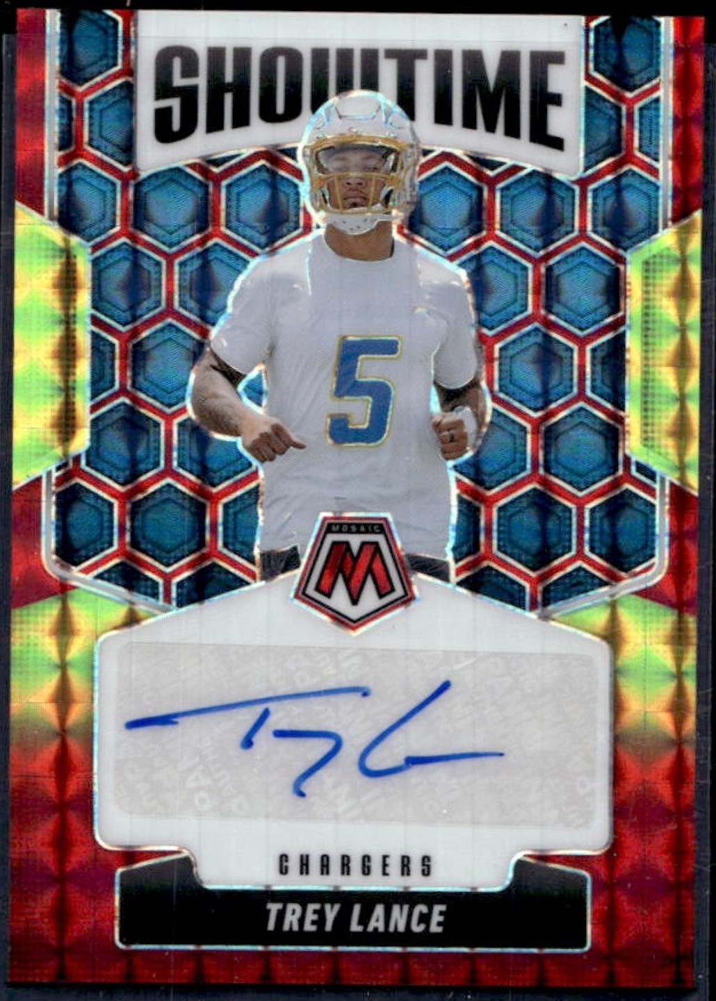 2025 Panini Mosaic - Showtime Signatures Trey Lance #SOS-TLA Choice ...