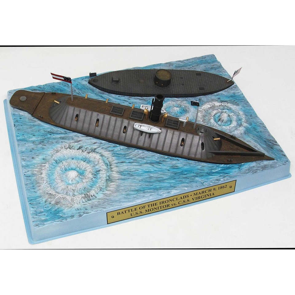 ATLANTIS TOY & HOBBY INC. Monitor and Merrimack Civil War Set AANL77257 ...