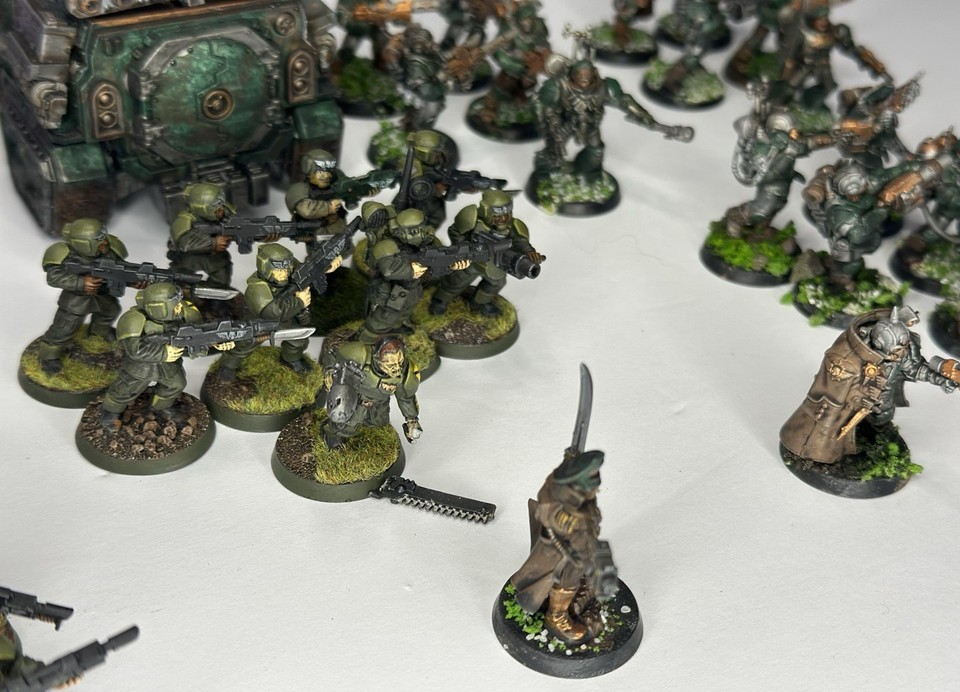 Commissar, Tempestus Commander, 3 Tempestus Scion Squads, Taurox Prime ...