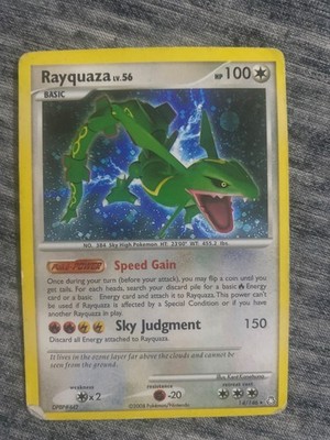 Basic rayquaza lv. 56 card 14/146 | eBay