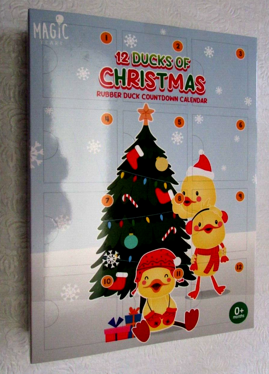 NEW Christmas Rubber Ducks Countdown Calendar, 12 Ducks of Christmas | eBay