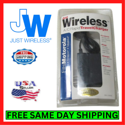 Just Wireless AC Charger For Motorola Phones Portable Startac Series V ...