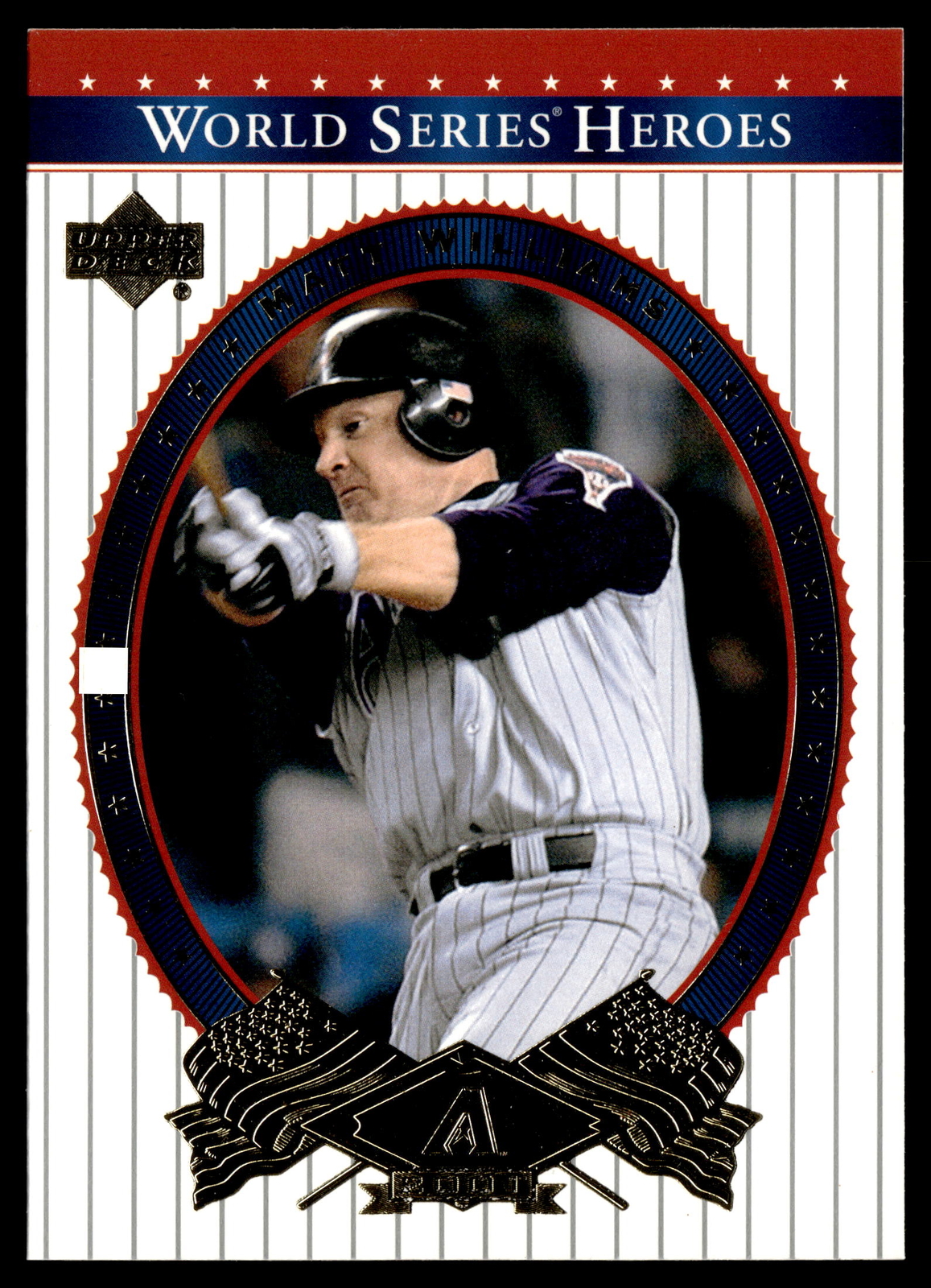 2002 Upper Deck World Series Heroes #28 Matt Williams | Arpin Mint ...