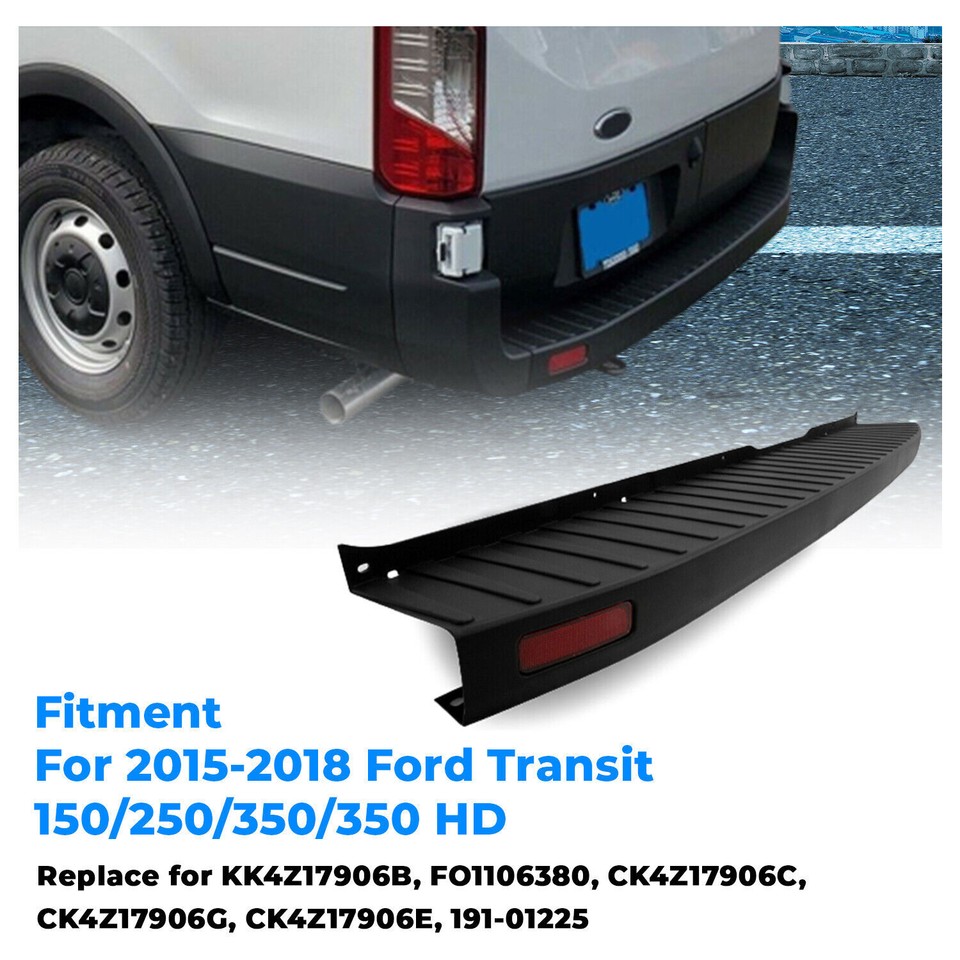 For 2015-2022 Ford Transit Rear Bumper w/ Reinforcement Cross Member ...