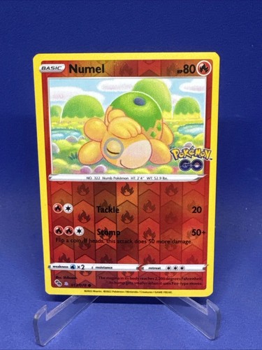 Numel (Peelable Ditto) #013/078 Pokemon GO Pokemon Reverse Holo | eBay