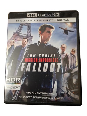 MISSION:IMPOSSIBLE FALLOUT 4K ULTRA HD BLU RAY 3 DISC SET 32429309853| eBay
