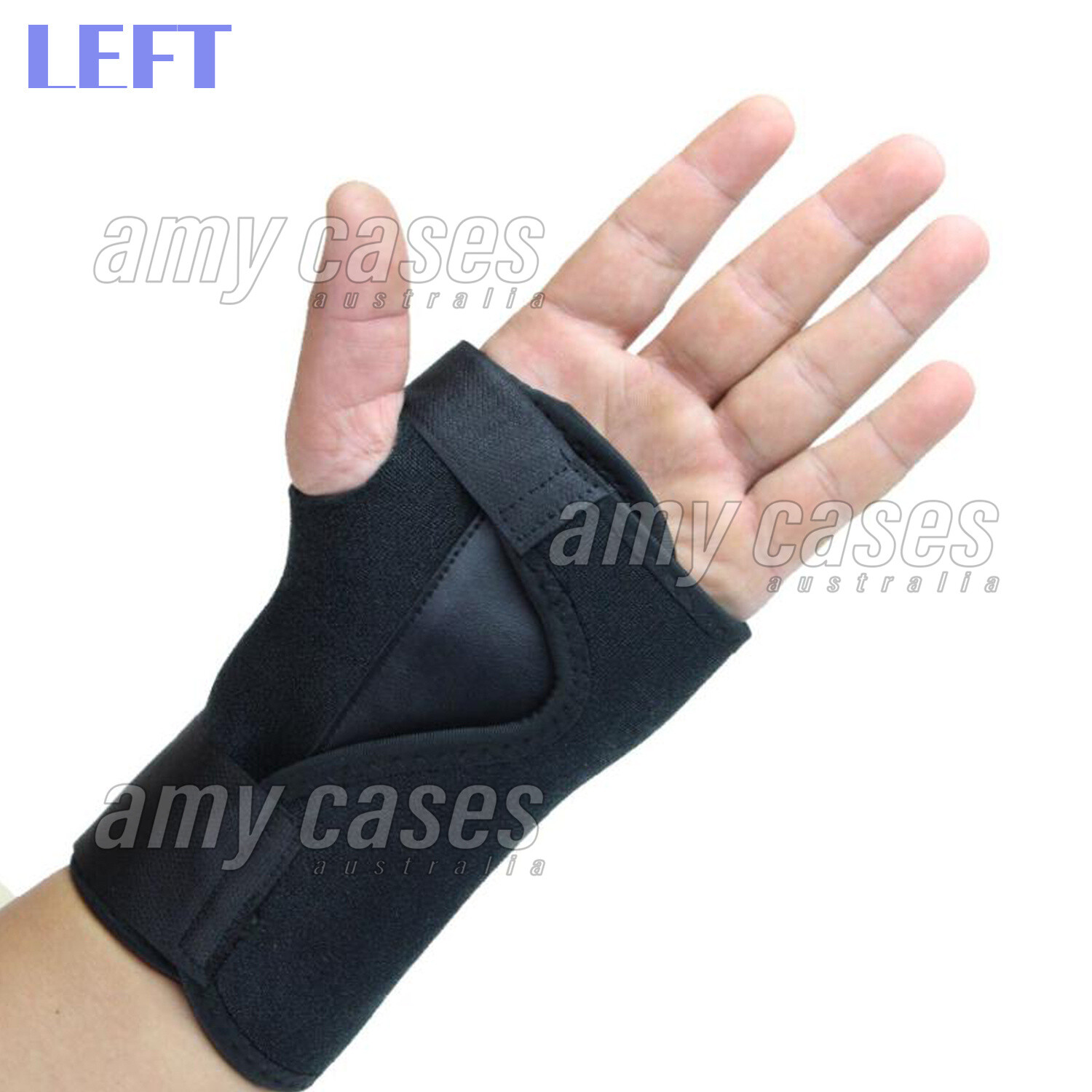 Wrist Support Hand Brace Band Carpal Gloves Tunnel Splint Arthritis ...
