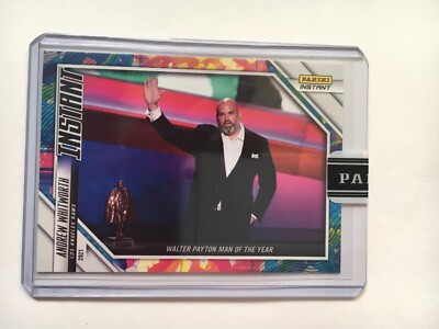2022 PANINI NFL INSTANT #255 ANDREW WHITWORTH MAN OF THE YEAR ...