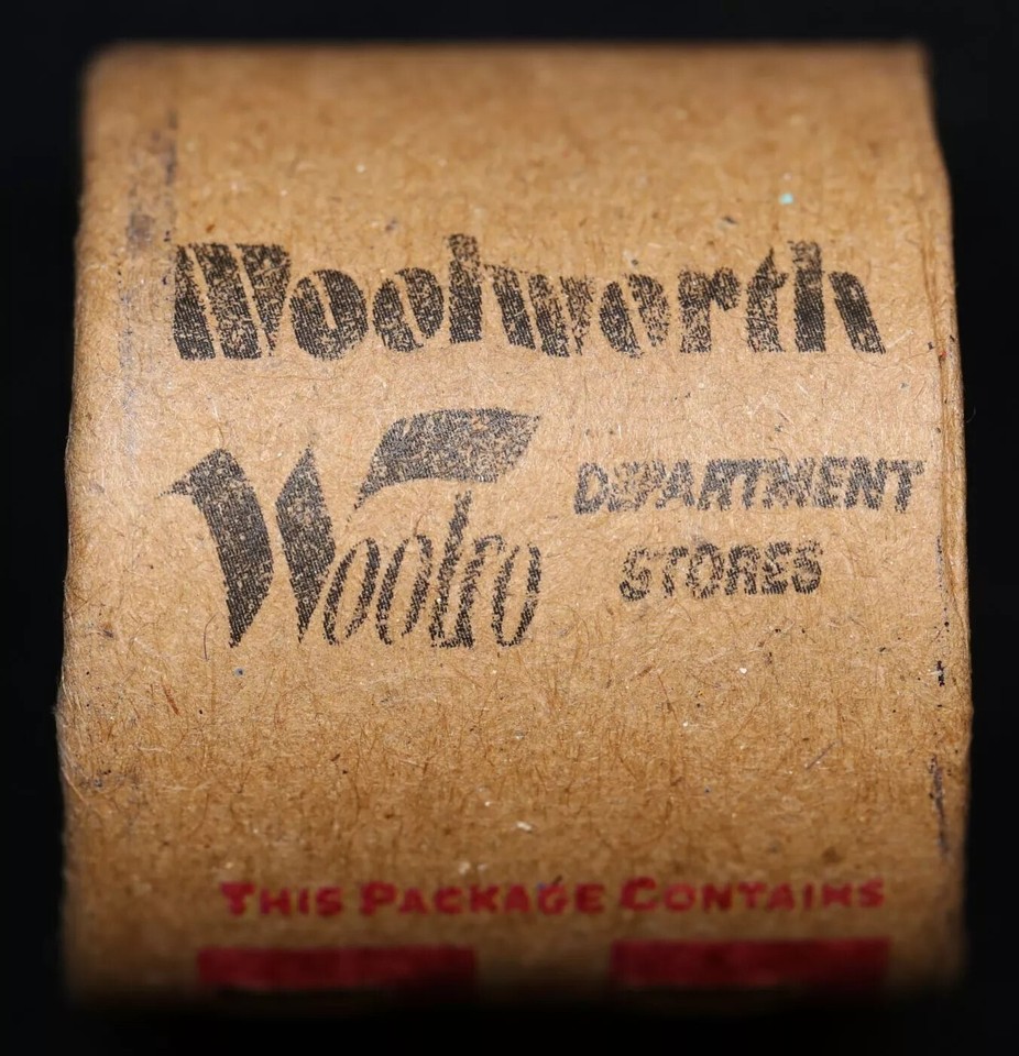 Circulated Morgan Silver $1 - 10 Coin Roll - Extraordinary- Woolworth ...