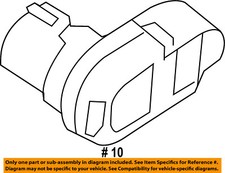 Ford OEM Trailer Tow Harness Connector 9U5Z14489MAA Image 10 | eBay