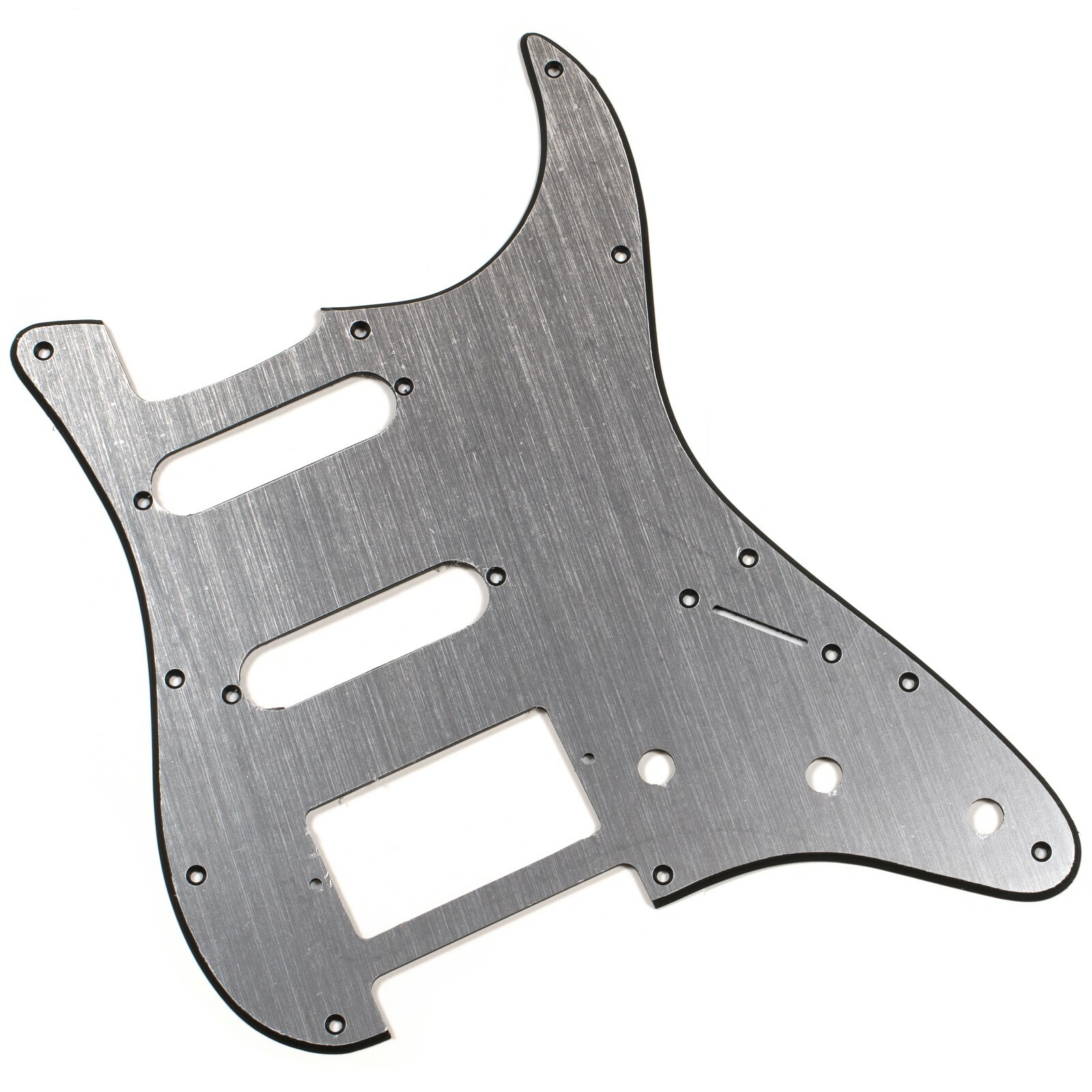 BRUSHED ALUMINUM PICKGUARD or TREMOLO COVER for HSS Standard ...