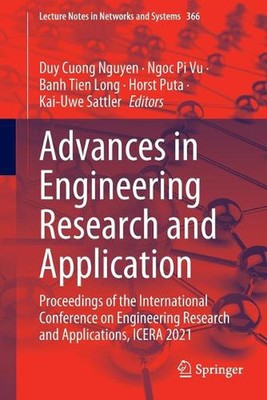Advances in Engineering Research and Application: Proceedings of the Internation 9783030925734 ...