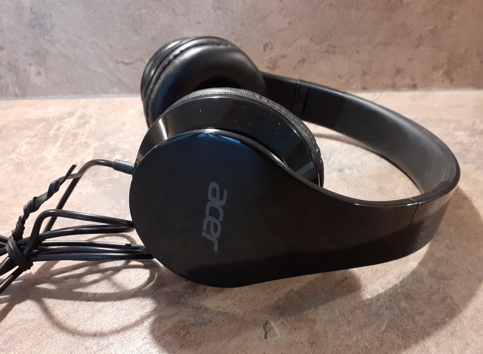 ACER Music Laptop Foldable Over Ear Headphones Acer AHW115 NC.23811.09P ...