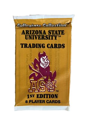 1990 Arizona State Sun Devils (25) Sealed Wax Pack Lot - Possible Barry ...