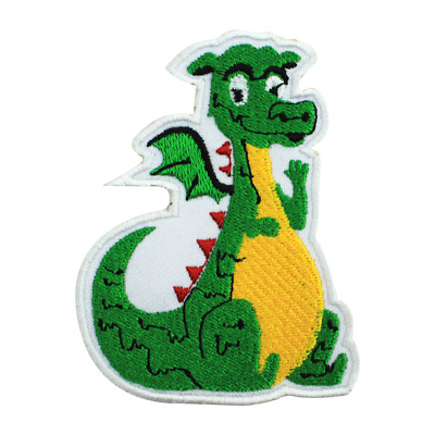 Dragon Patch , Kids patch, Kids Dragon patch Embroidered Iron on ...