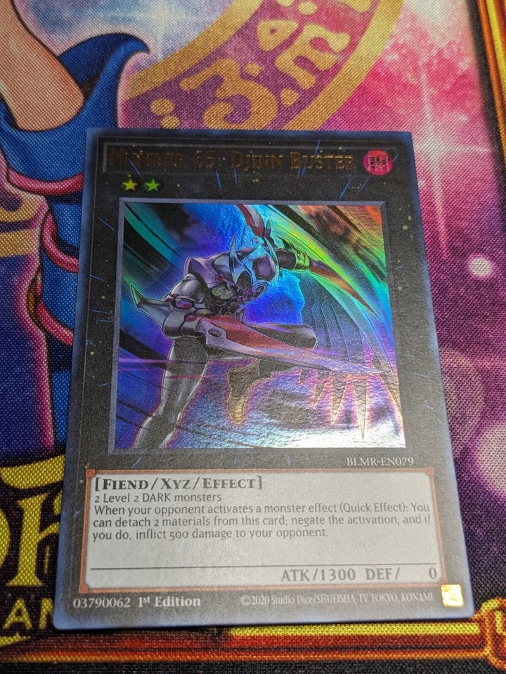 Yugioh! Number 65: Djinn Buster - BLMR-EN079 - Ultra Rare - 1st Edition ...