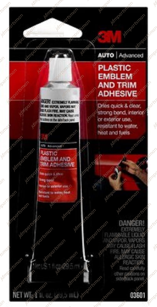 3M 03601 Plastic Emblem and Trim Adhesive - 1 fl. oz | eBay