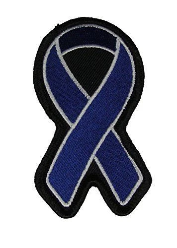 Dark Blue Cancer Ribbon