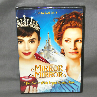 Mirror Mirror DVD Julia Roberts Lily Collins Widescreen Factory Sealed ...
