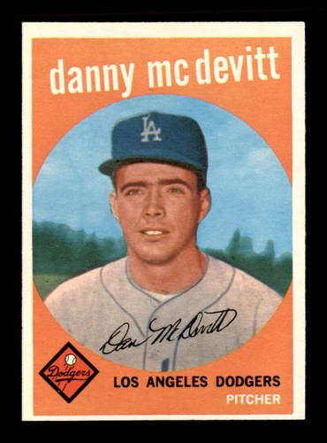 1959 Topps #364 Danny McDevitt EXMT+ X2529365 | eBay