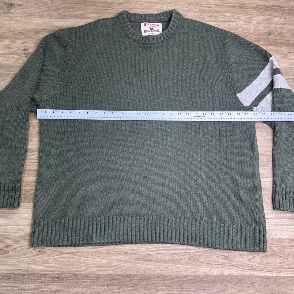 Birdwell Beach Britches Comp Stripe Sweater Cozy Green XX Large | eBay