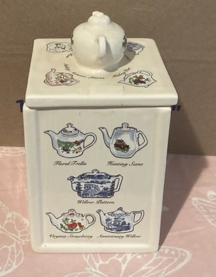 Ringtons Tea Caddy By Wade Porcelain | eBay