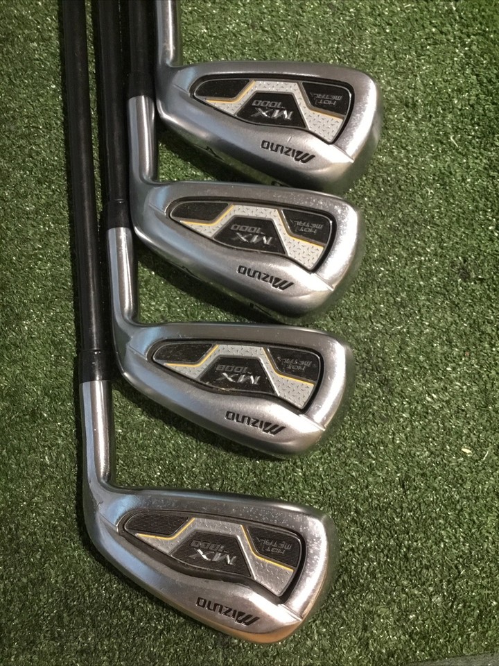 Mizuno MX-1000 Hot Metal Irons Set (5-PW-GW-SW) Seniors Axis ProLaunch ...