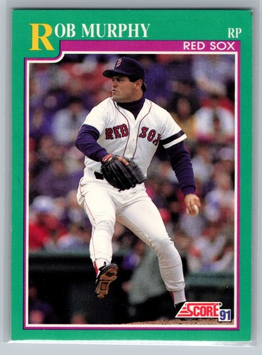 1991 Score Rob Murphy #183 Boston Red Sox | eBay