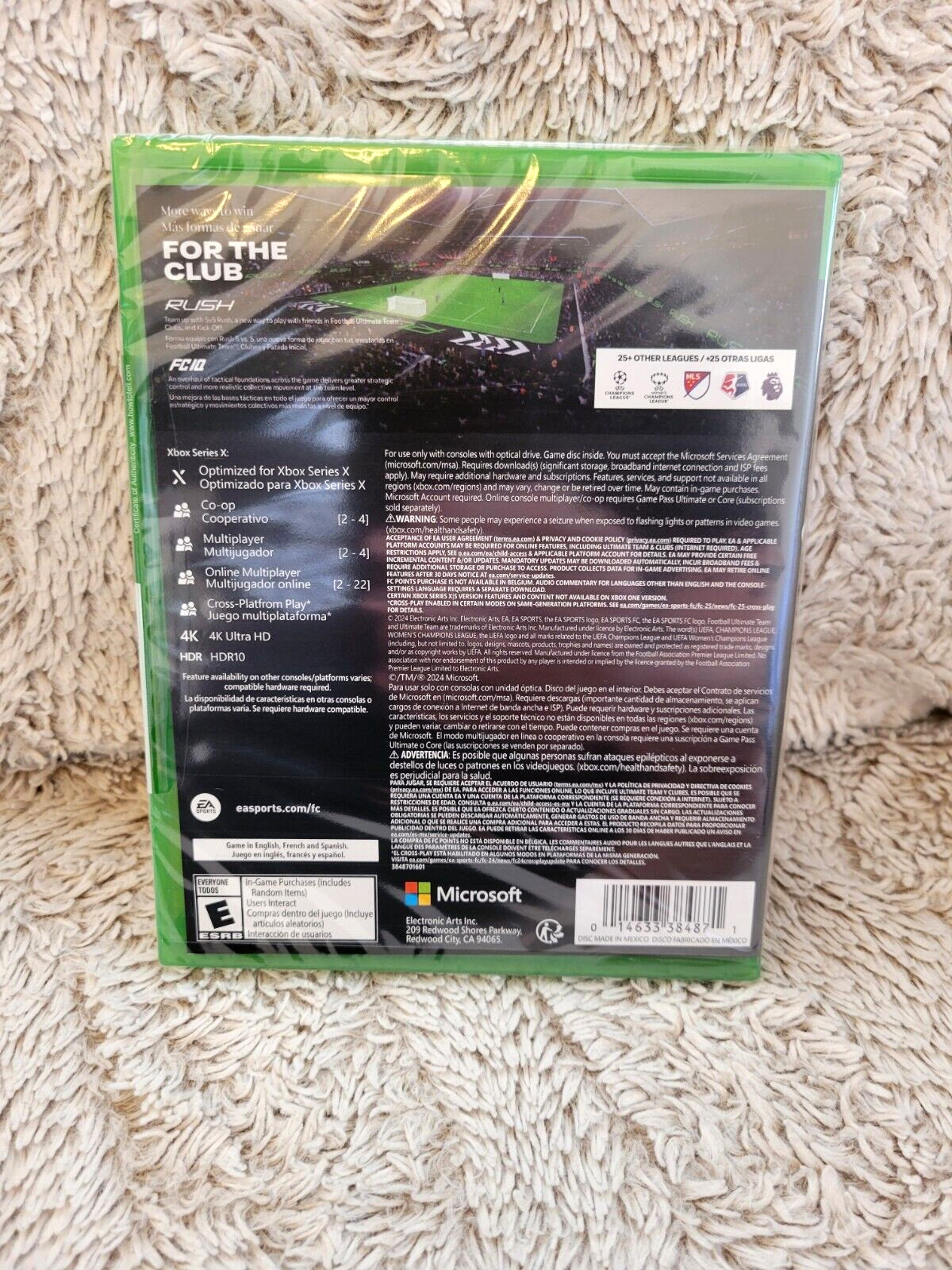 EA Sports FC 25 (NEW & SEALED) For Xbox Series X and Xbox One - New ...