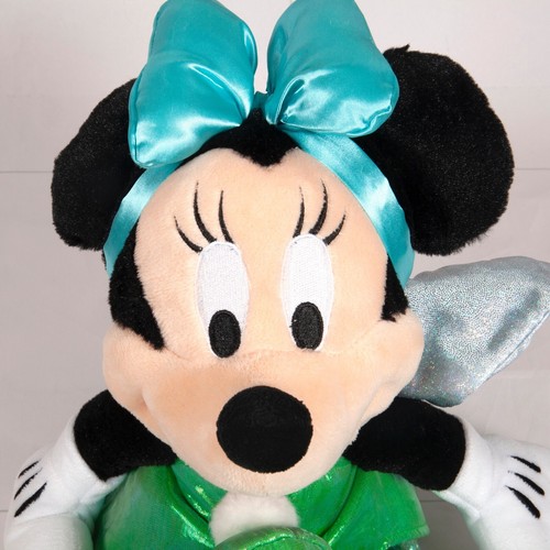 Disney Parks Minnie Mouse Tinkerbell 17'' Plush Stuffed Animal W ...