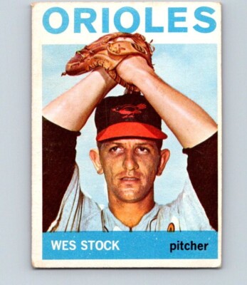 1964 TOPPS BASEBALL #382 WES STOCK MID GRADE JH | eBay