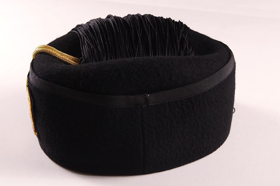 WW2 Italian HIGH LEADERS SUMMER FEZ HAT CAP HEADWEAR 58-59cm LGE IL ...