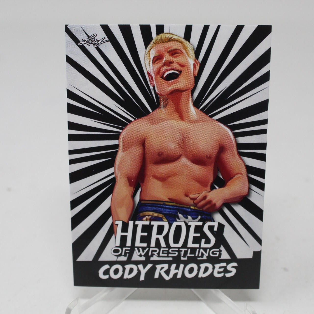 Cody Rhodes Card 2023 Leaf Heroes of Wrestling #B-3 Black/White Base | eBay